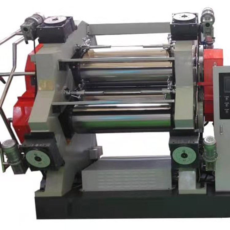 3 Roll Calender Rubber Calendering Machine For Polycarbonate Sheet ...